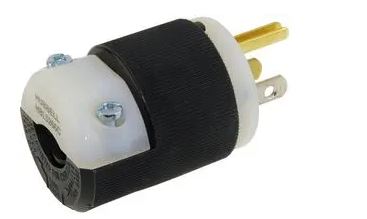 Plug Male 3 Pin Hubbell 110V – Riviera Genuine Parts