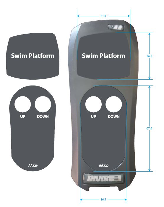 Label Swim Platform Controller – Riviera Genuine Parts