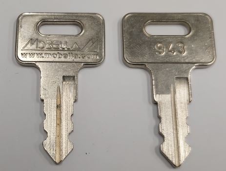 Key 943 Suit Mobella Door Lock – Riviera Genuine Parts